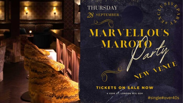 Marvellous Maroto Party! – Rendezvous London